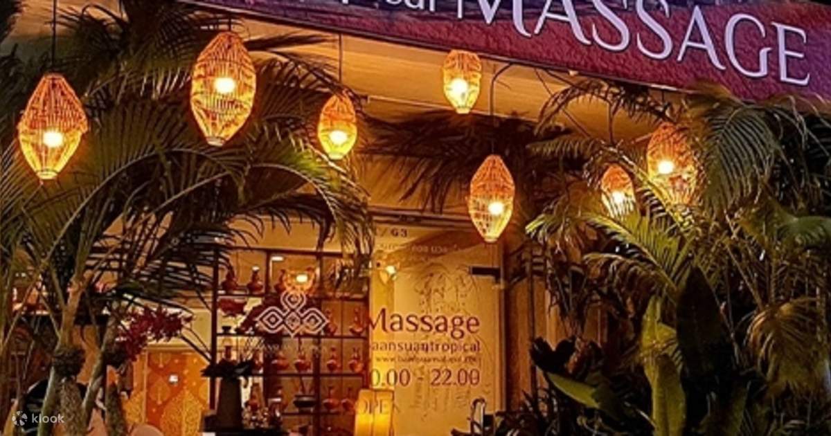 Massage sức khỏe Baansuan Tropical ở Pattaya, Thái Lan - Klook Việt Nam